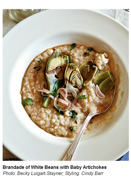 Meatless Monday with Vegan Brandade of White Beans with Baby Artichokes ...