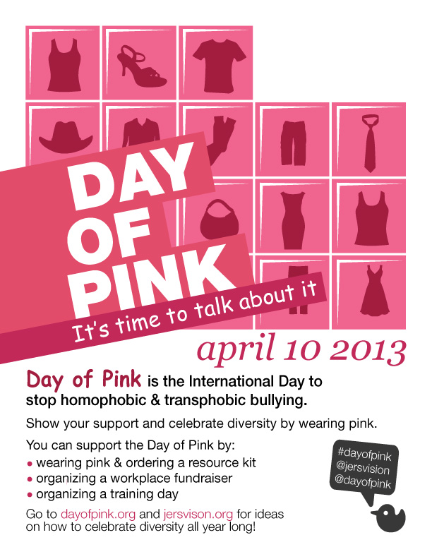 Support International Day of Pink April 10th 2013 and Celebrate ...